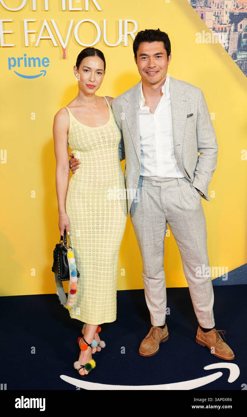 Henry Golding attends a screening of Another Simple Favour, at the Ham ...