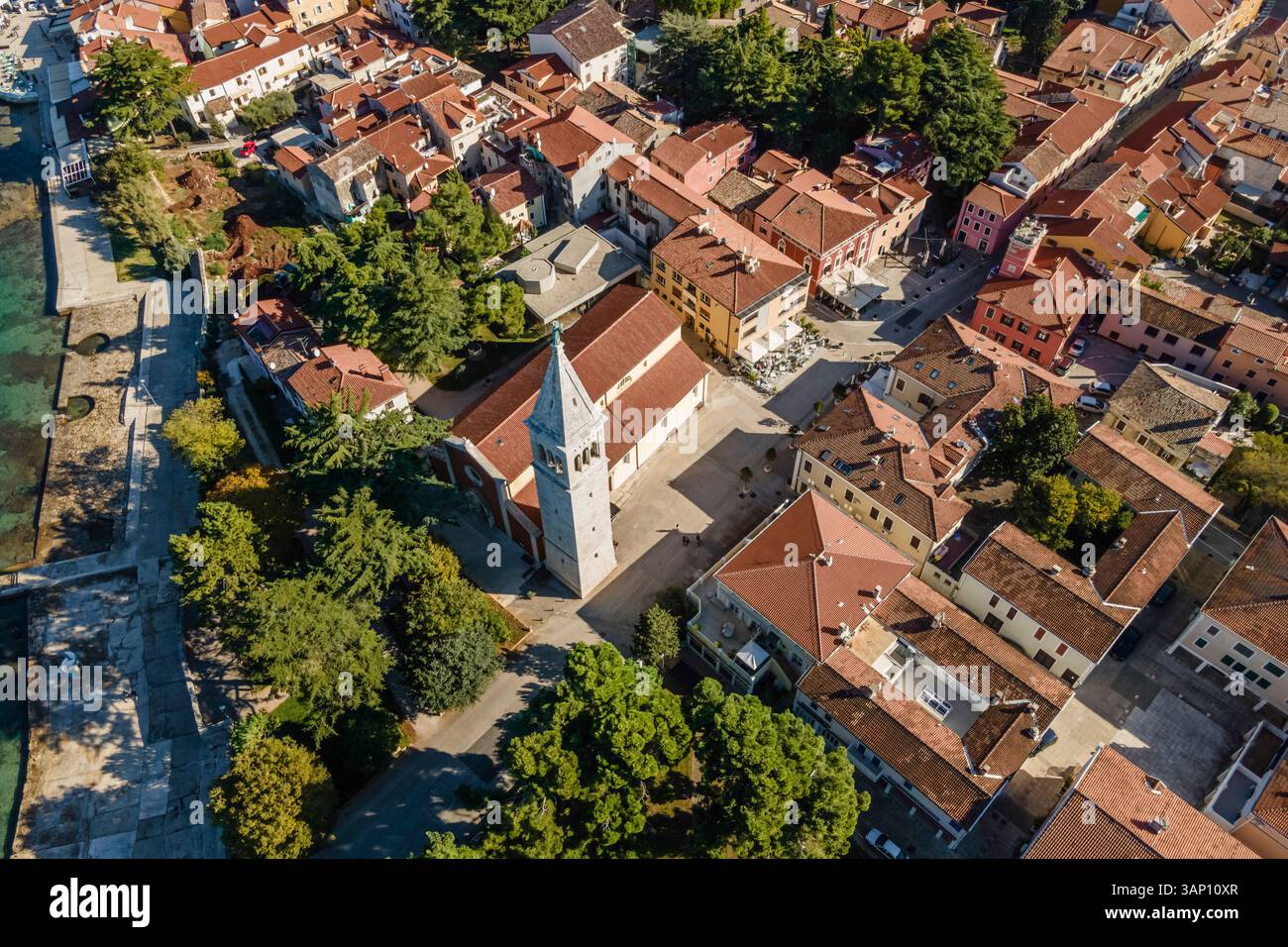 Aerial view of Novigrad old town in Istria, Croatia Stock Photo - Alamy