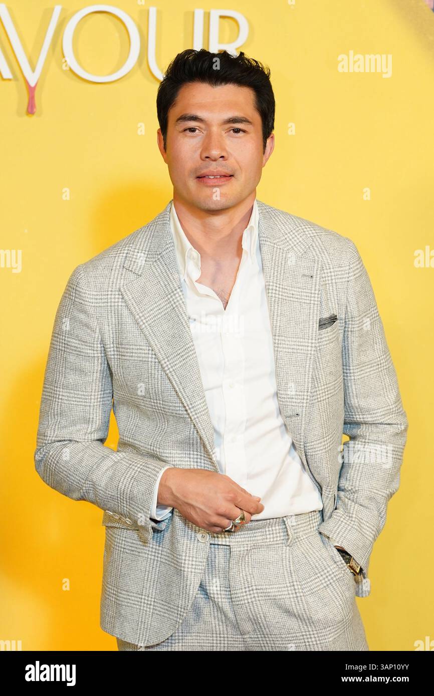 Henry Golding attends a screening of Another Simple Favour, at the Ham ...