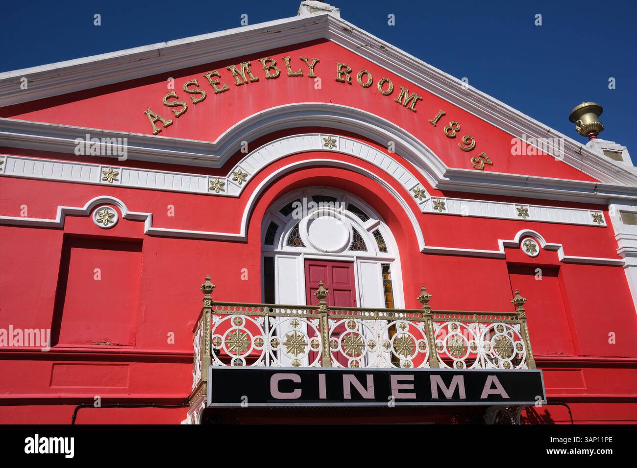 Victorian Assembly Room and Cinema at Aberdovey, Wales, Uk Stock Photo - Alamy