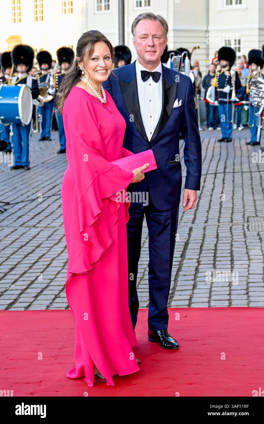 Copenhagen, Denmark. 15th Apr, 2025. Prince Gustav of Sayn-Wittgenstein ...
