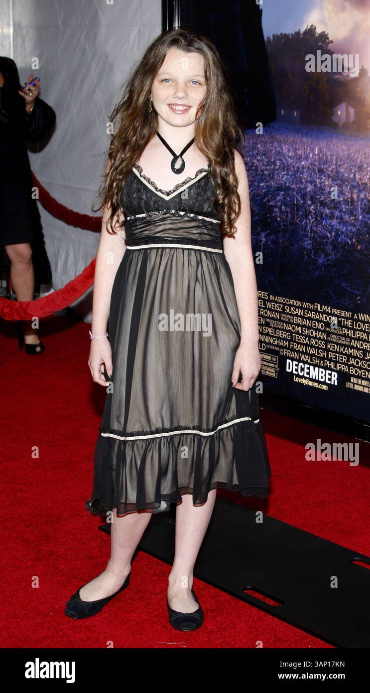 HOLLYWOOD, CA - DECEMBER 07, 2009: Stefania Owen at the Los Angeles ...
