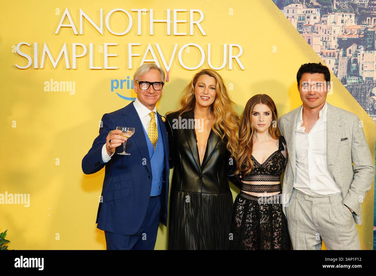 (left to right) Paul Feig, Blake Lively, Anna Kendrick, and Henry ...