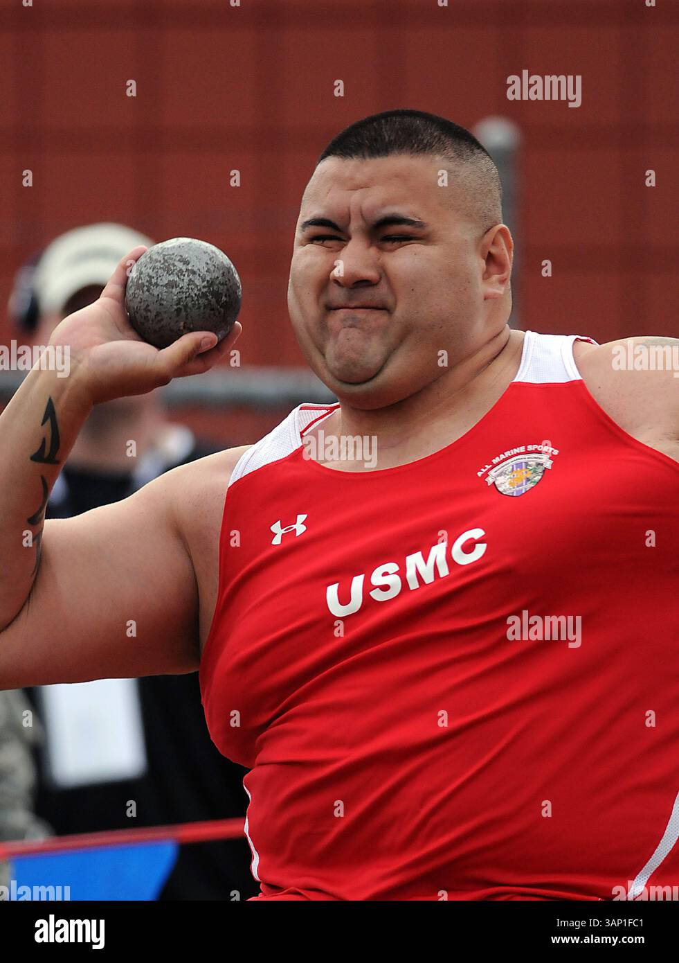 May 17, 2011 Colorado Springs, CO. Marine Corps athlete, Ricardo ...