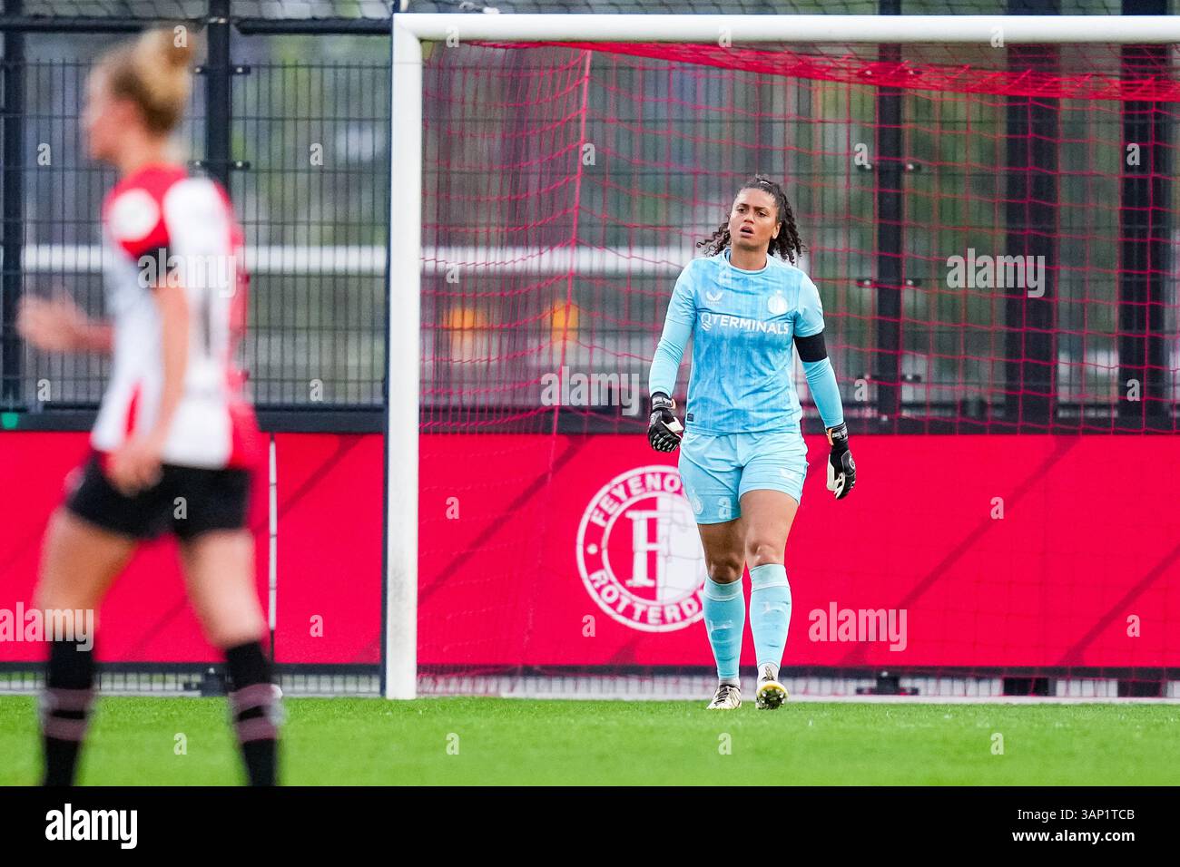 Rotterdam, The Netherlands. 15th Apr, 2025. Rotterdam - Goalkeeper ...