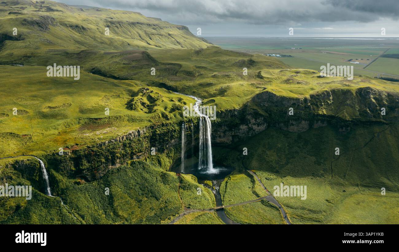 Amidst rugged terrain iceland hi-res stock photography and images - Alamy