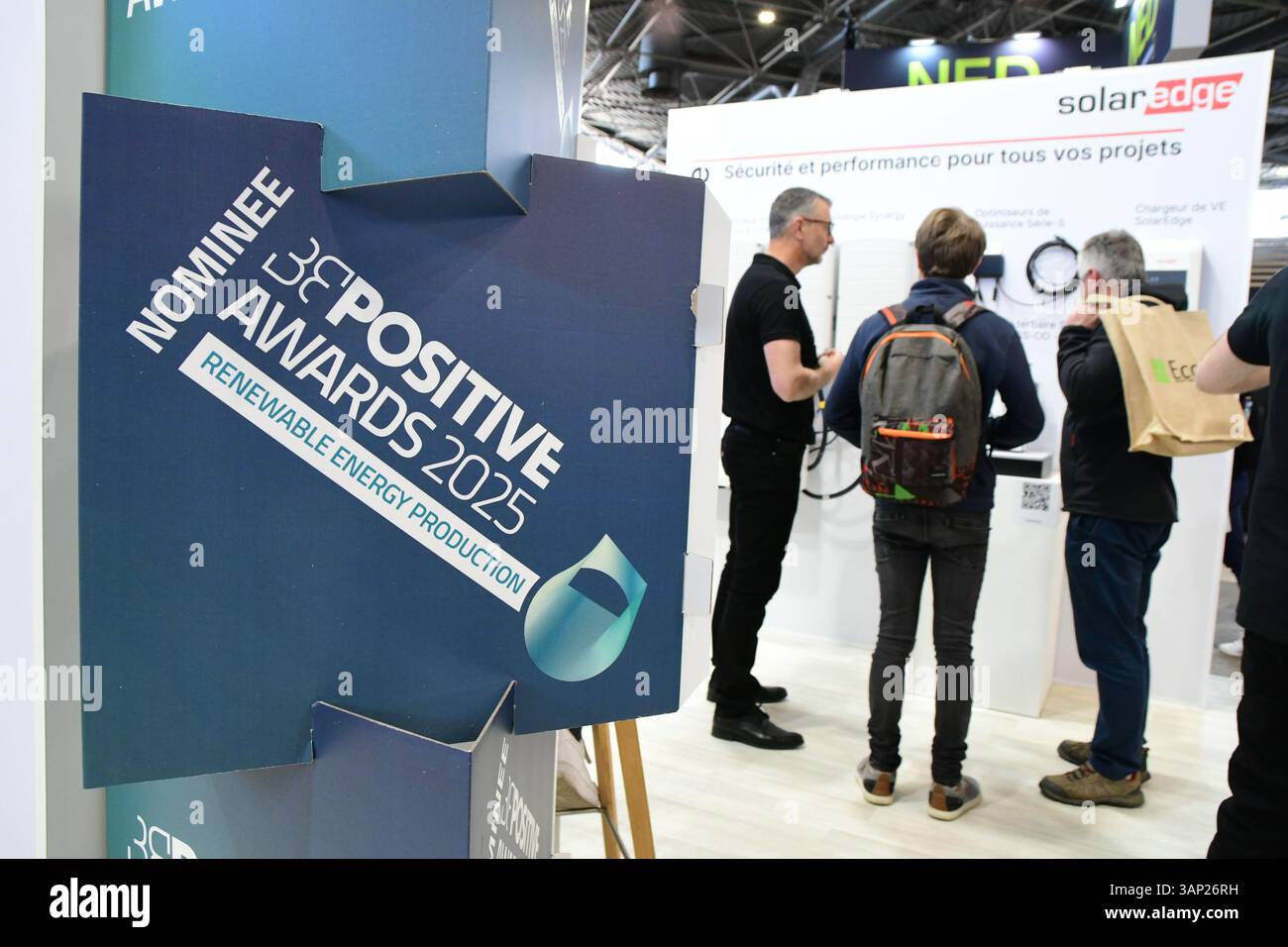 Be positive award 2025 panel seen at the Bepositive Energy Transition ...