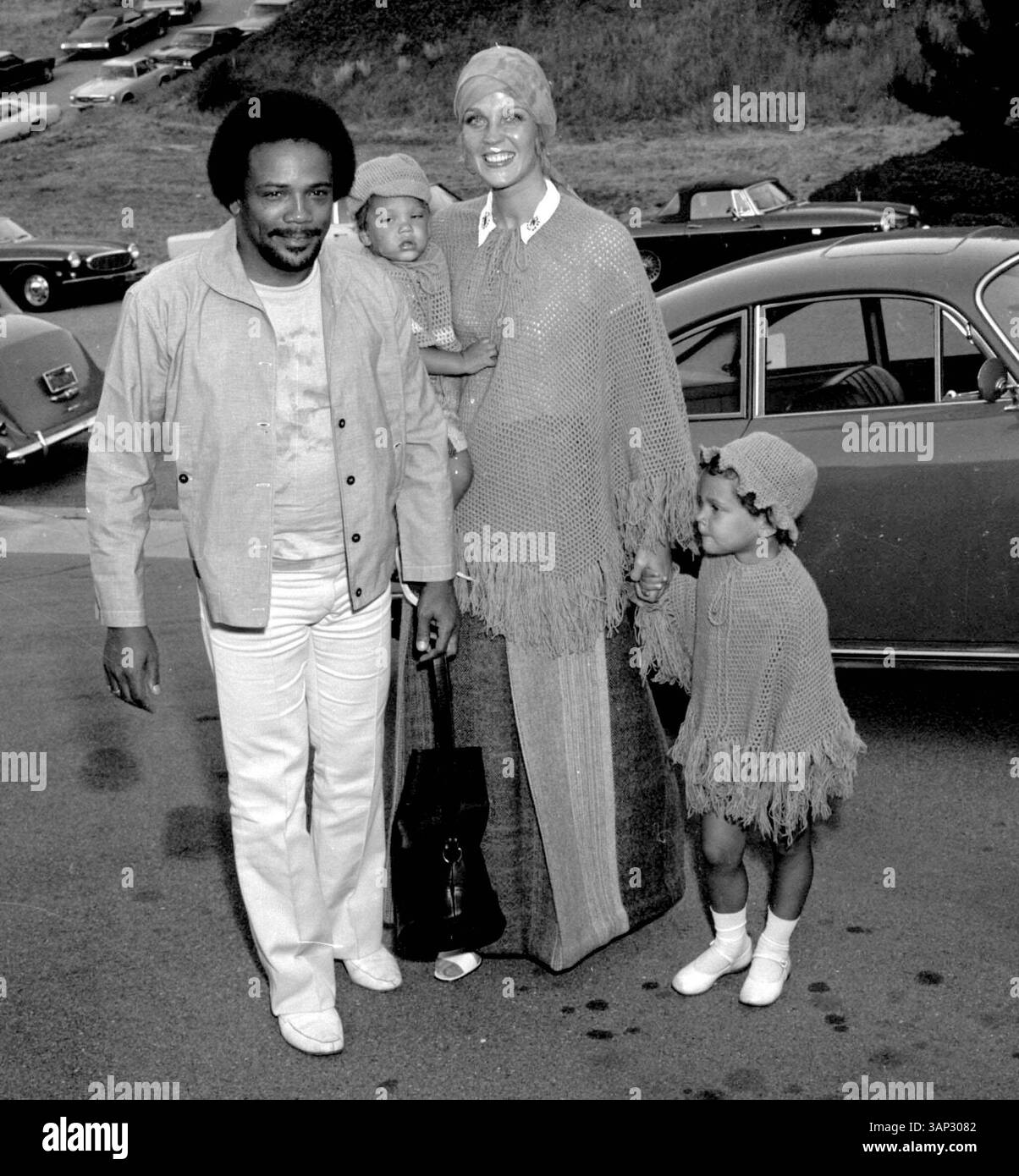 Aug. 31, 2005 - QUINCY JONES WITH WIFE ULLA AND CHILDREN TINA AND ...