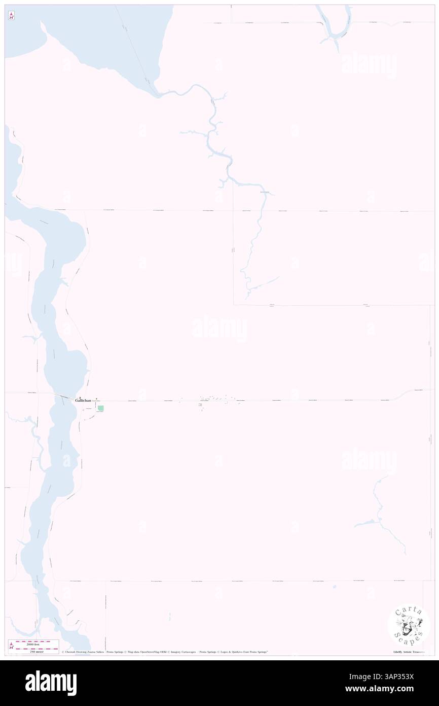 Map of delisle quebec Cut Out Stock Images & Pictures - Alamy