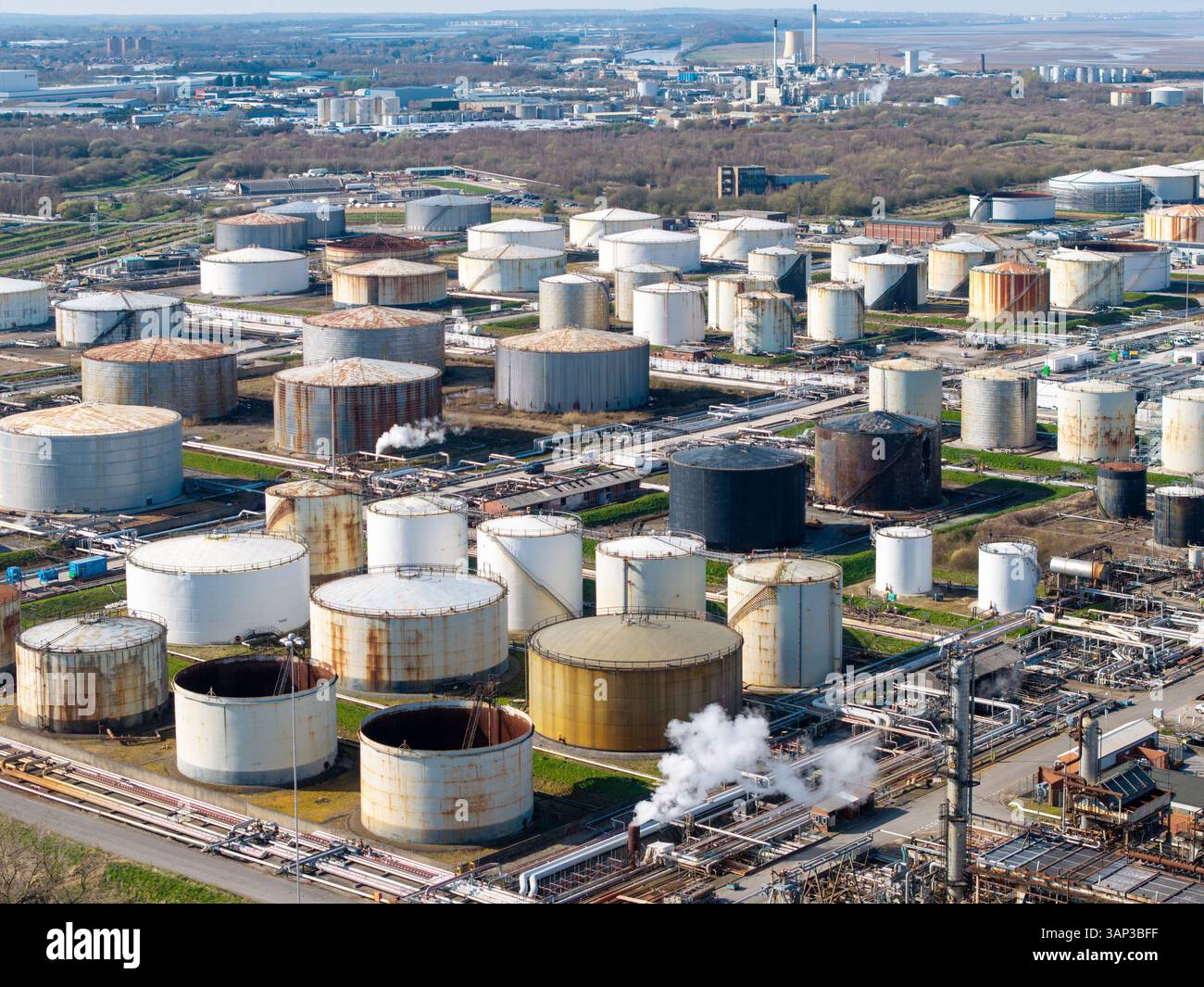Stanlow point hi-res stock photography and images - Alamy