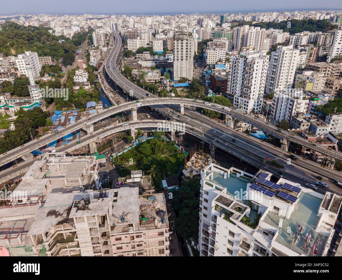 Akhtaruzzaman flyover hi-res stock photography and images - Alamy