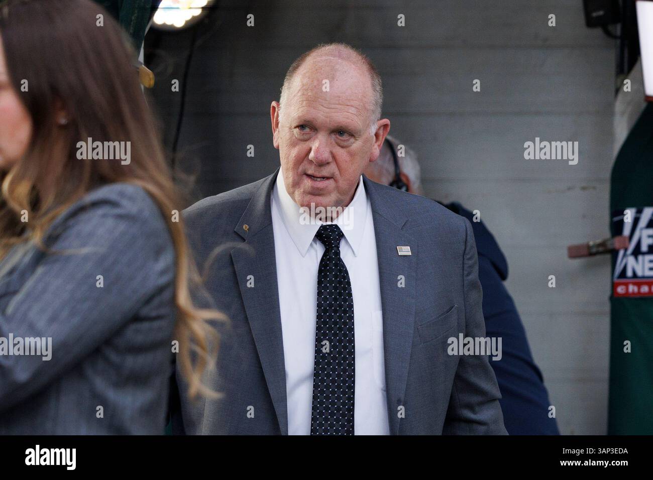 Tom homan white house border hi-res stock photography and images - Alamy