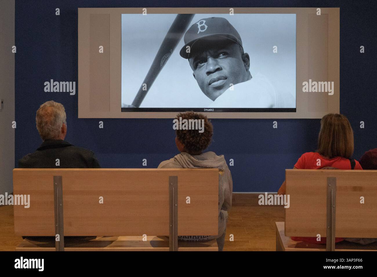 April 15, 2025, New York, New York, USA: April 15 is Jackie Robinson ...