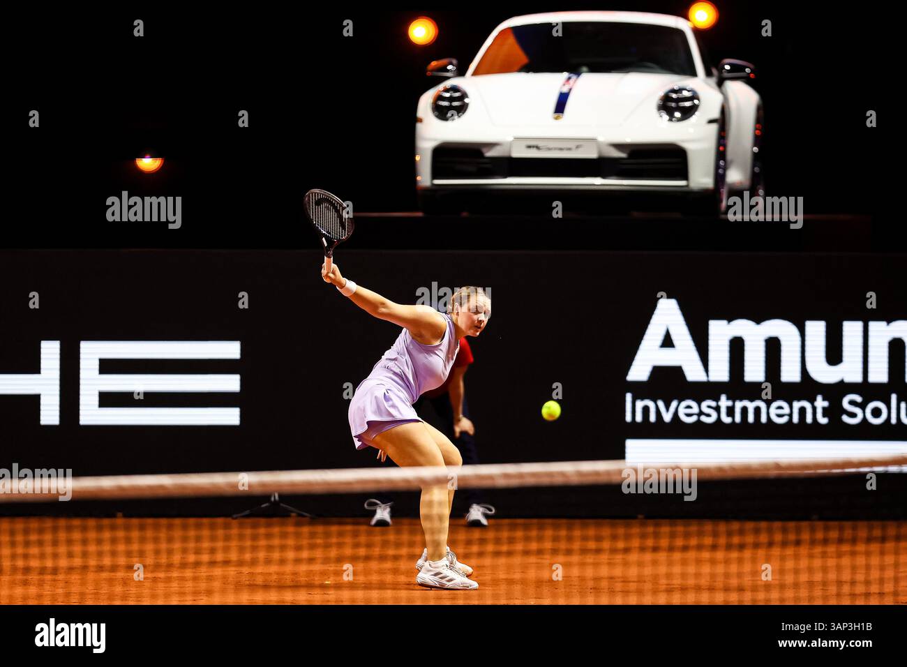 Stuttgart, Deutschland. 15th Apr, 2025. im Bild Jule Niemeier GER [WC] Jule Niemeier GER vs [WC ...