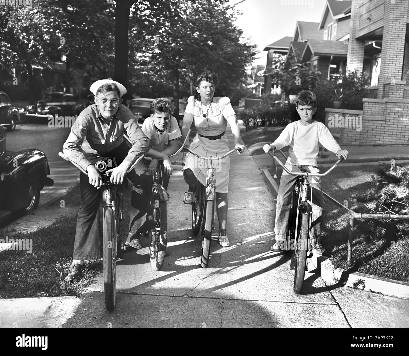 Suburban detroit Black and White Stock Photos & Images - Alamy