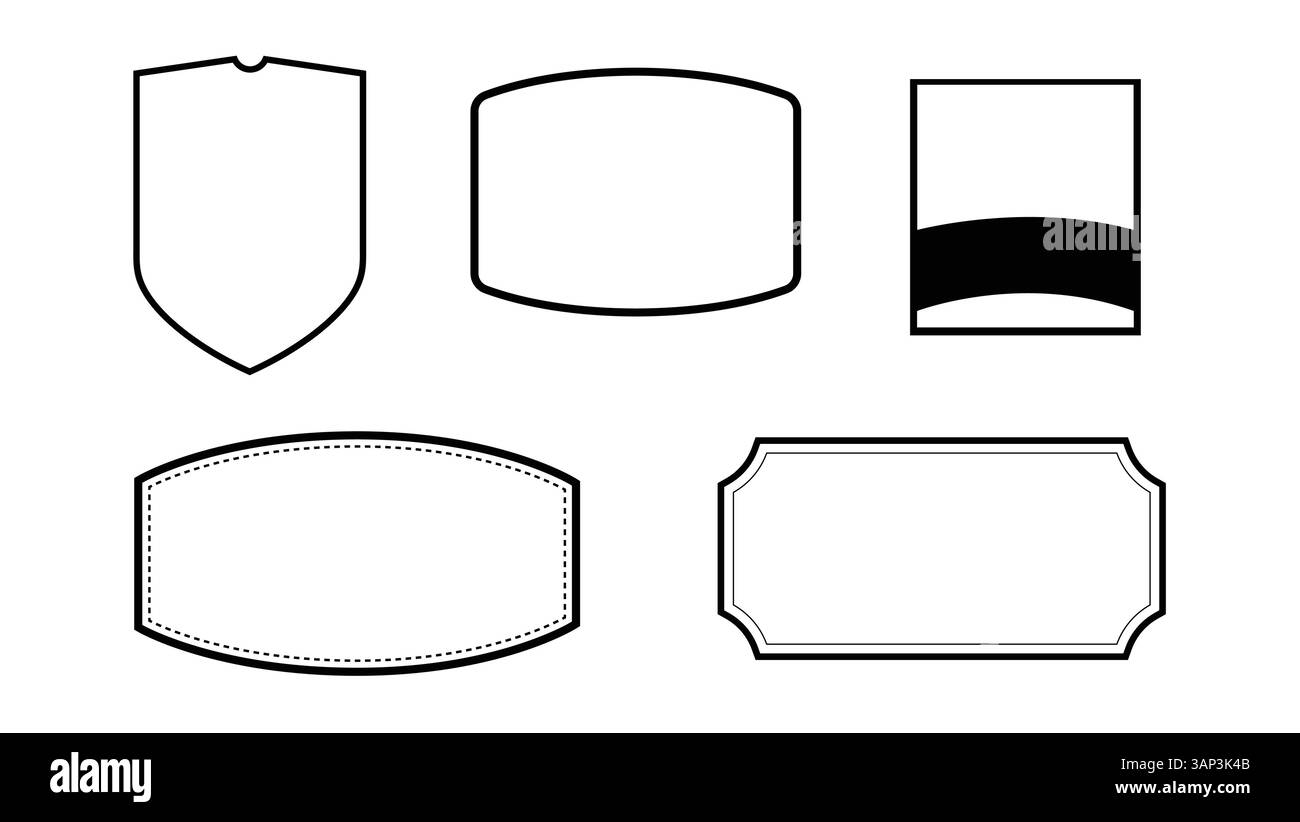 Oval shape dotted symbol Stock Vector Images - Alamy