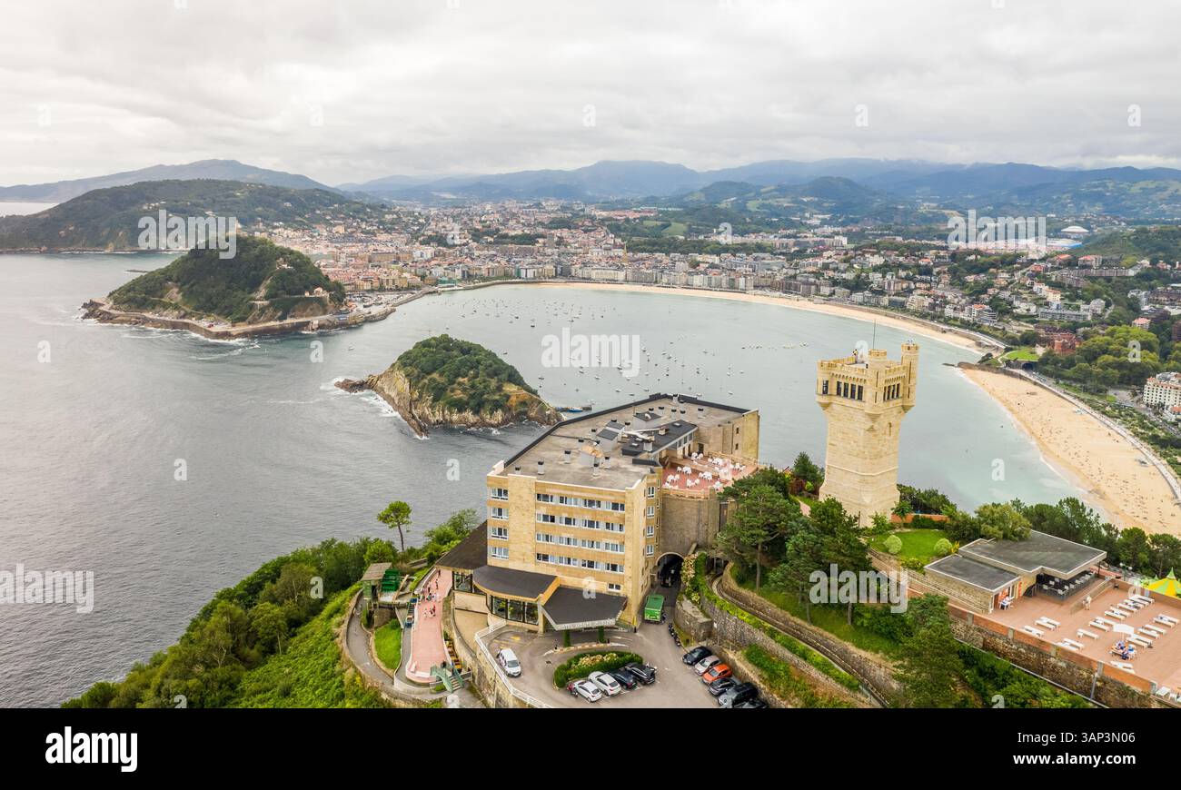 View san sebastian castle hi-res stock photography and images - Alamy
