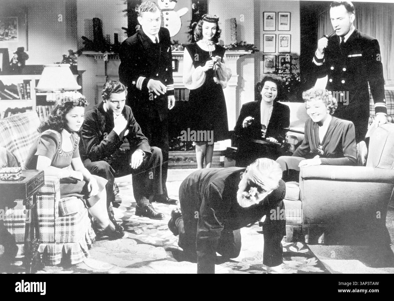 Lionel barrymore shirley temple Black and White Stock Photos & Images ...