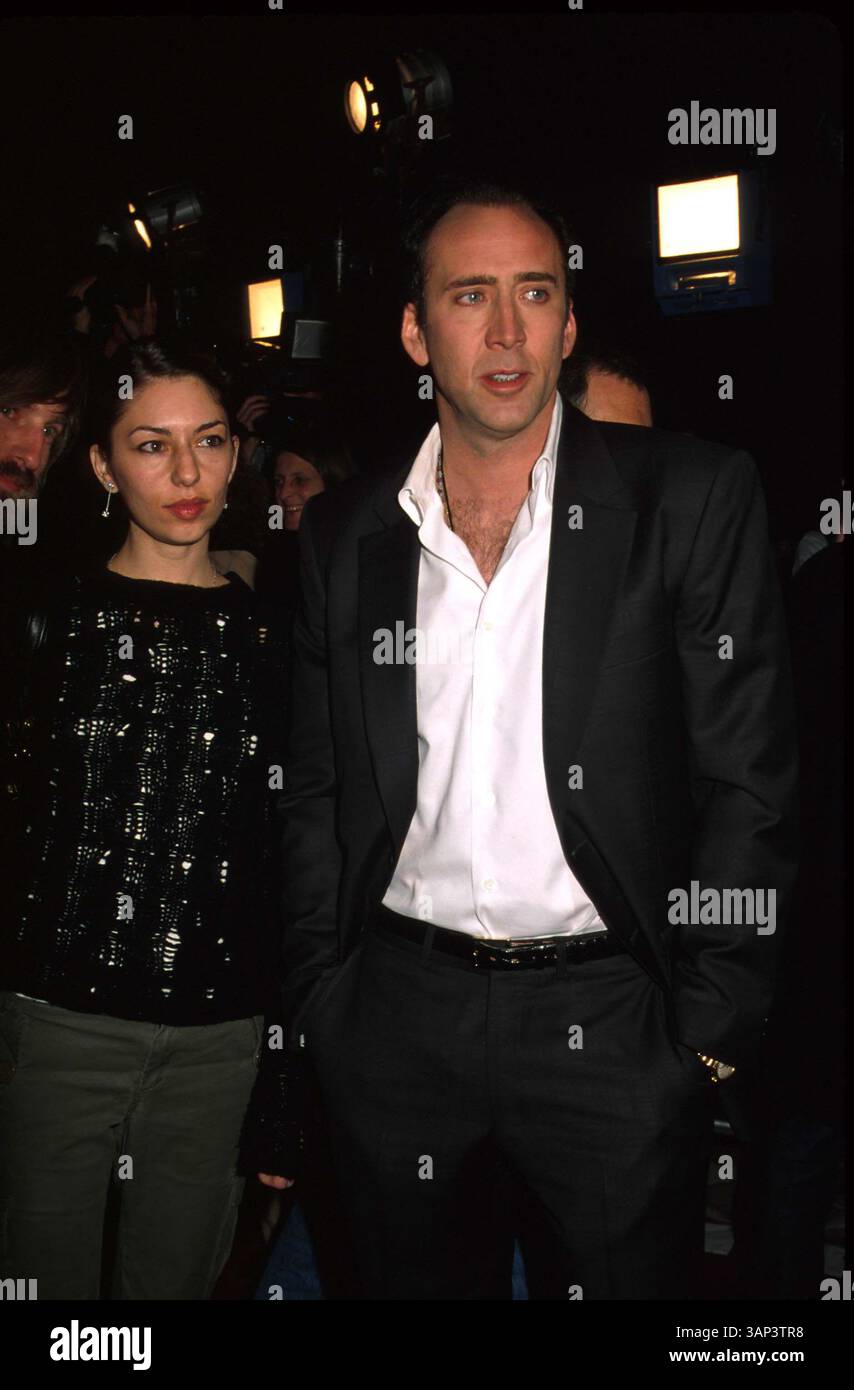 Sofia coppola nicolas cage adaptation hi-res stock photography and ...