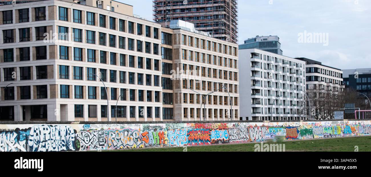 modern buildings in berlin, german architecture Stock Photo - Alamy
