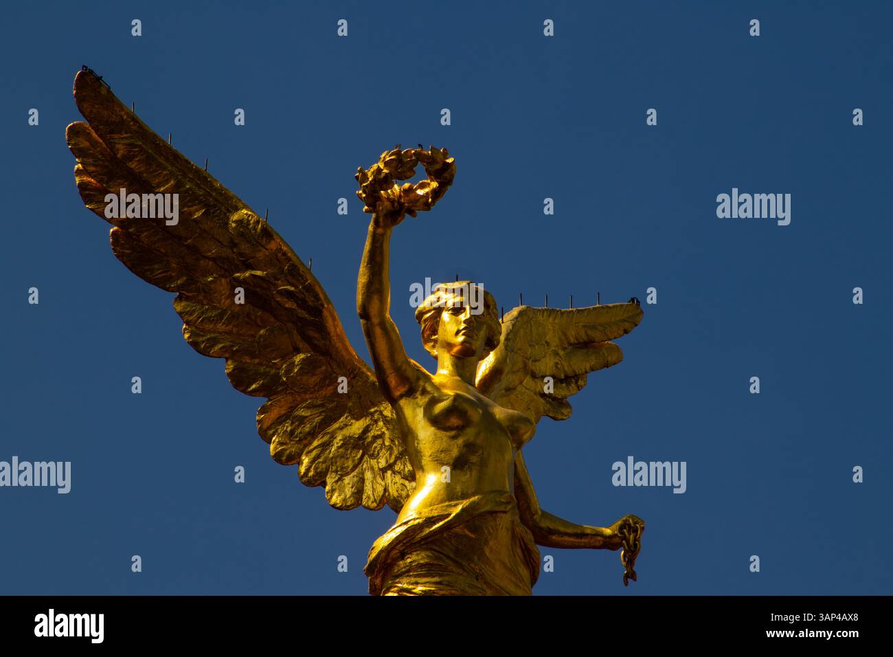 Mexico City, Mexico - November 15, 2024: Monument to Independence also ...