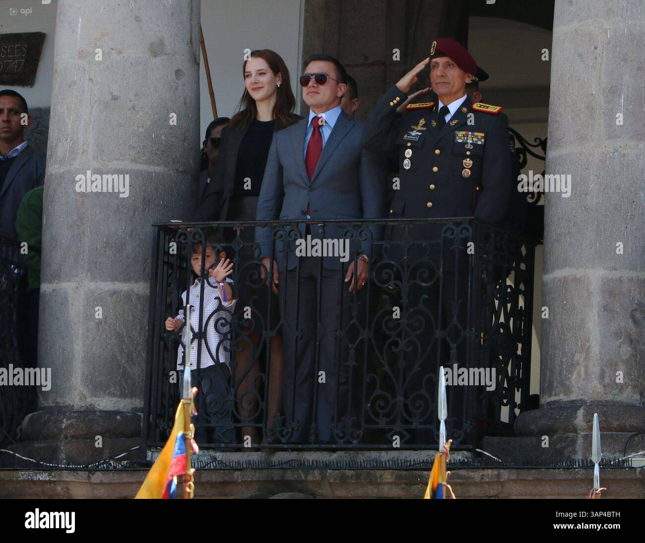 NOBOA PRESIDENTIAL ESCOLTA Quito, Tuesday, April 15, 2025 President of ...