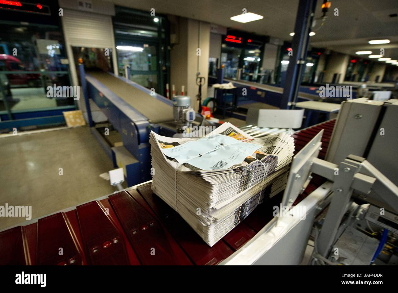 Hier wird die BILD-Zeitung gedruckt - für Sonderausgabe 10 Jahre BILD ...