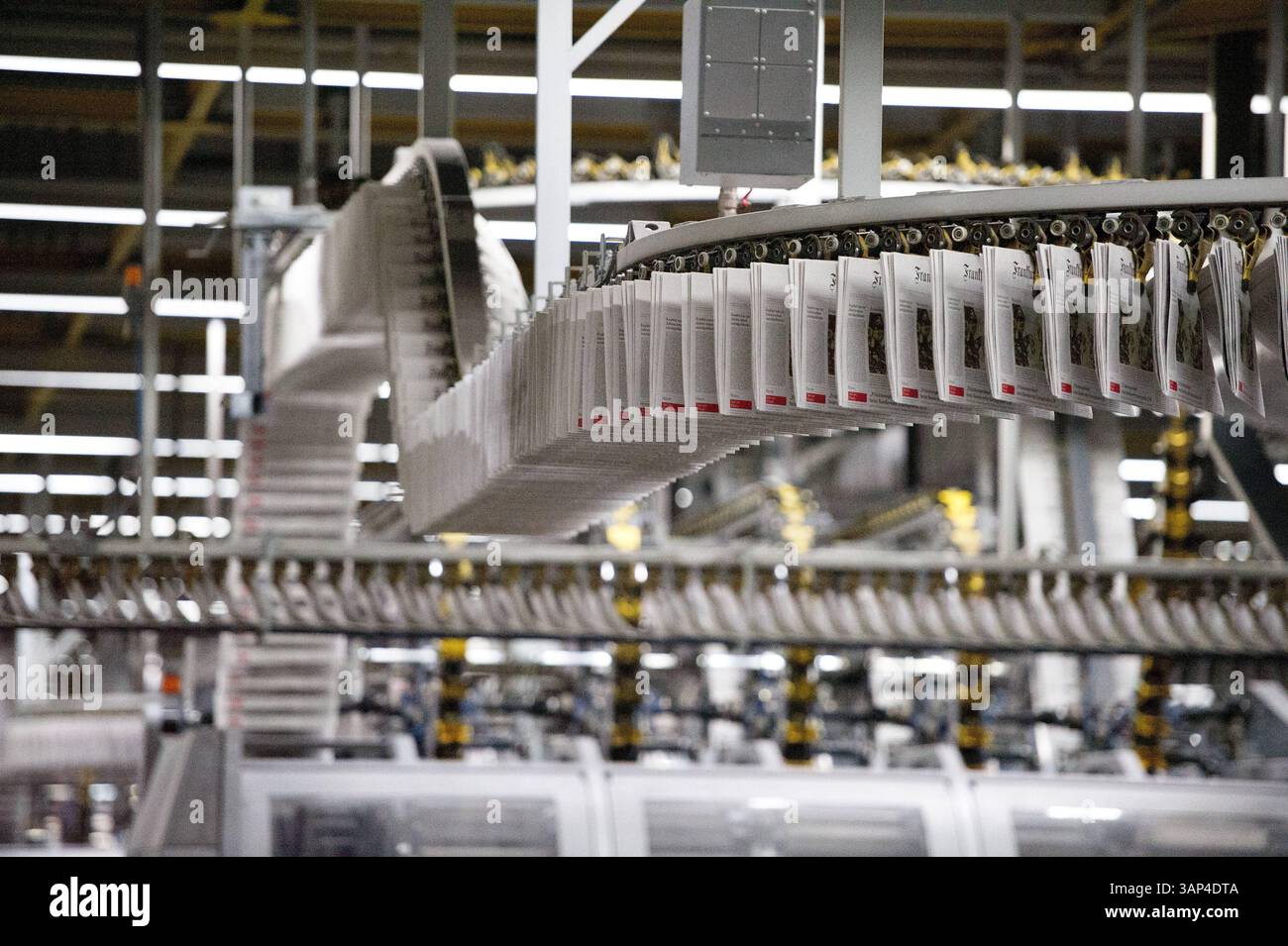 Hier wird die BILD-Zeitung gedruckt - für Sonderausgabe 10 Jahre BILD ...