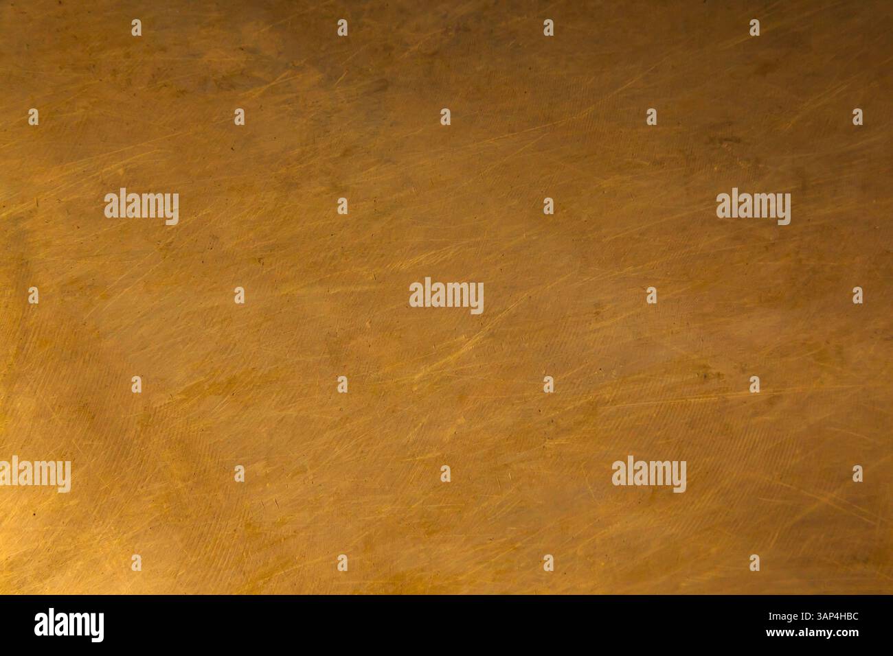 Part of the bronze ship propeller, closeup. Abstract, scratched, bronze ...