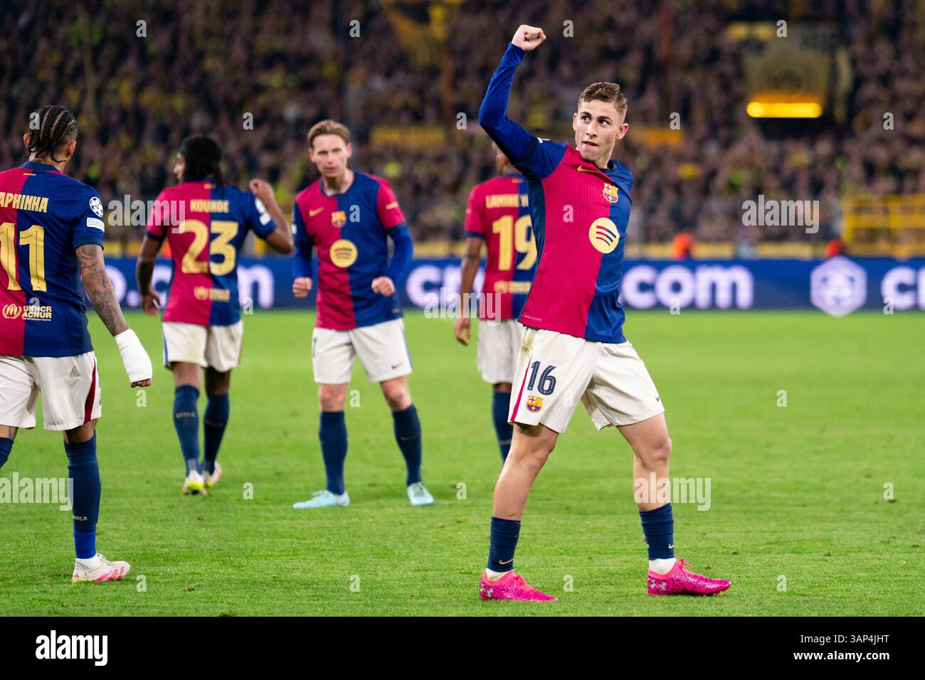 Dortmund, Germany. 15th Apr, 2025. DORTMUND, GERMANY - APRIL 15: Fermin ...