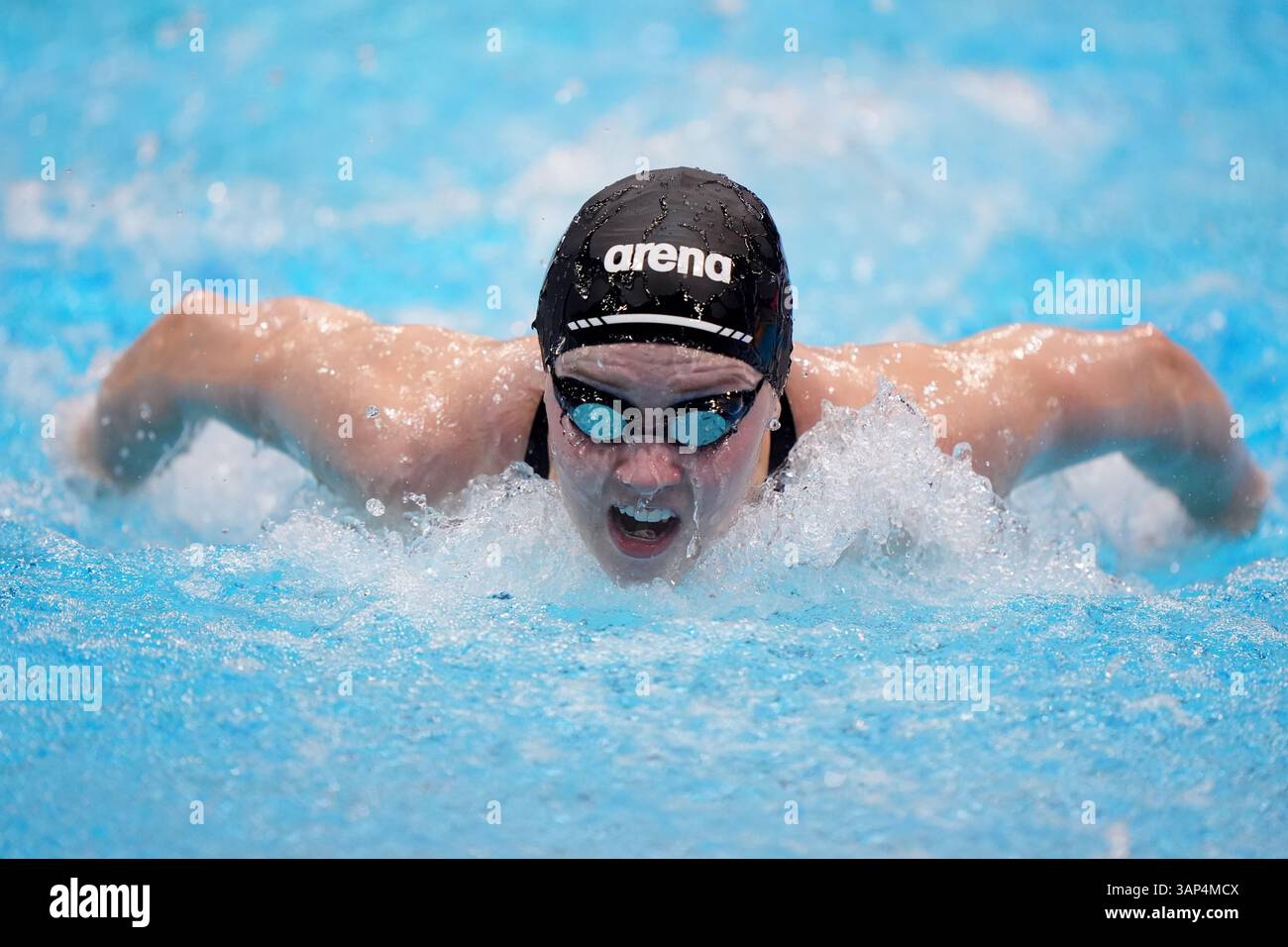Manchester PC's Emily Richards competes in the women's 200m butterfly ...