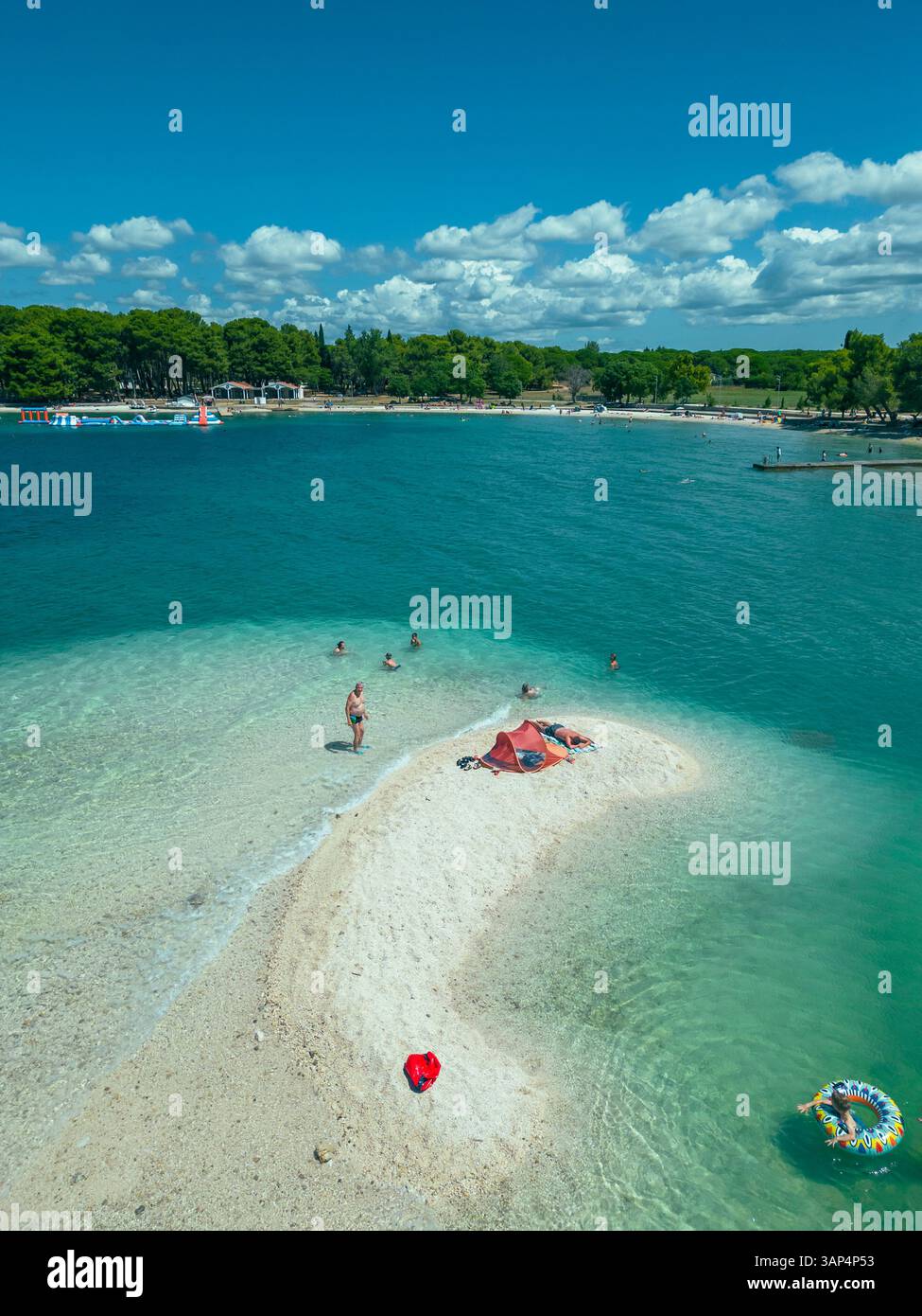 Aerial panorama relaxing coastline beach hi-res stock photography and ...