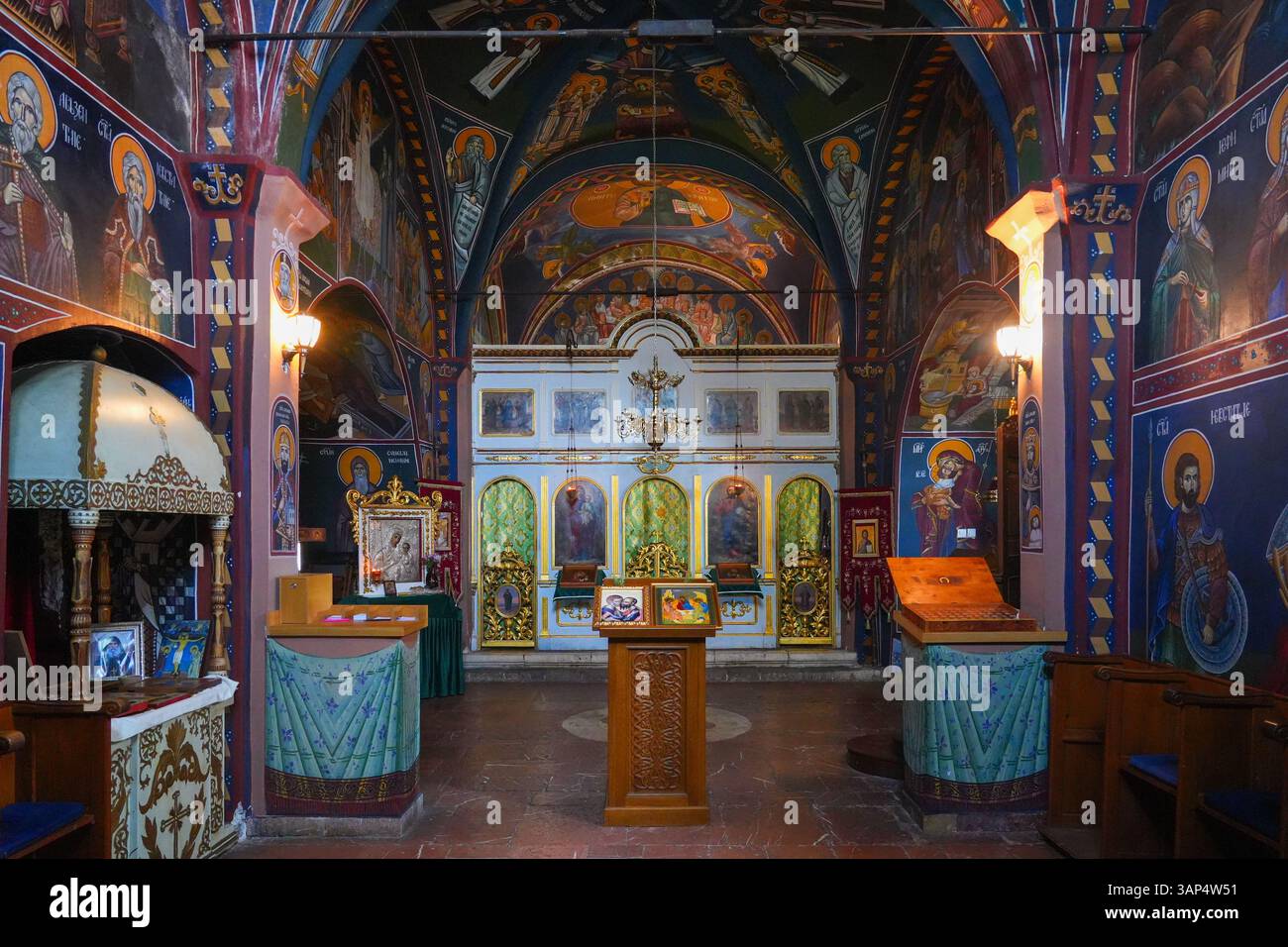 Interior of the Reževići Monastery in Montenegro - Church of the ...