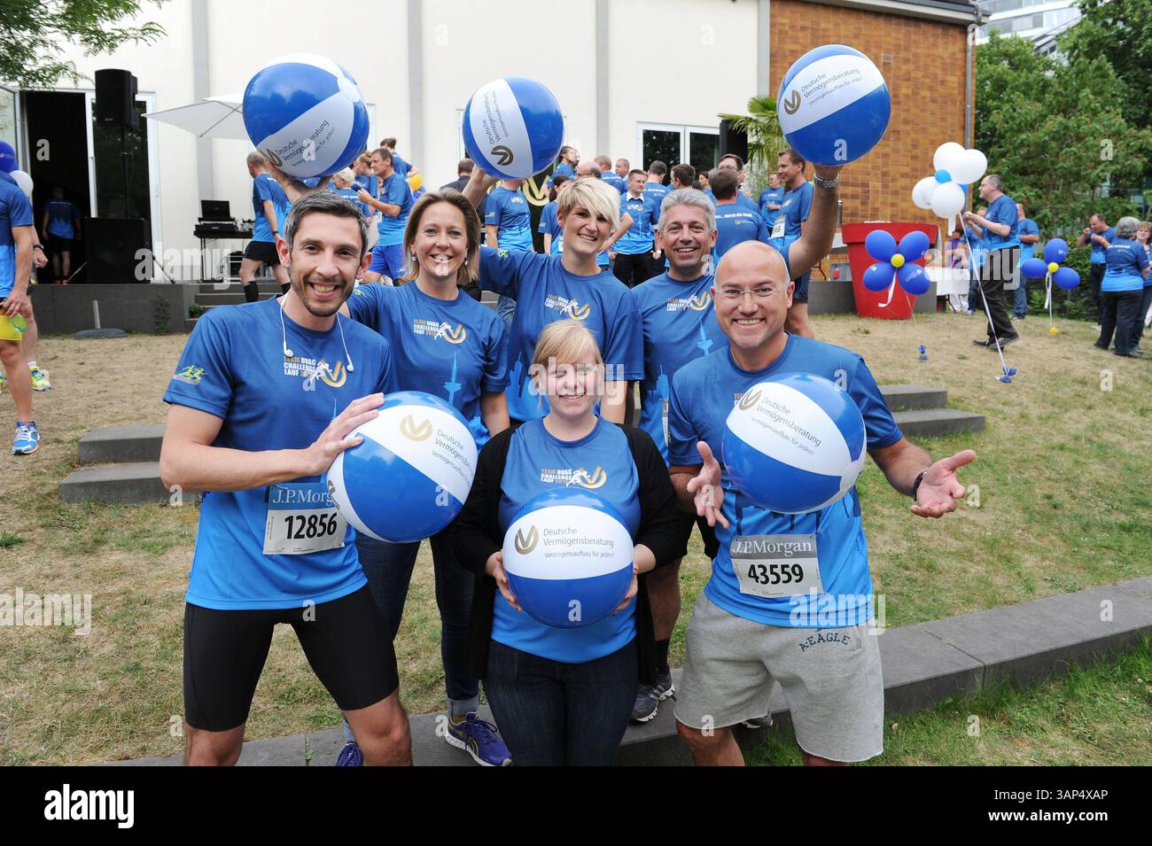 J.P. Morgan Chase Corporate Challenge Lauf 2015. 17.06.2015 Frankfurt J ...