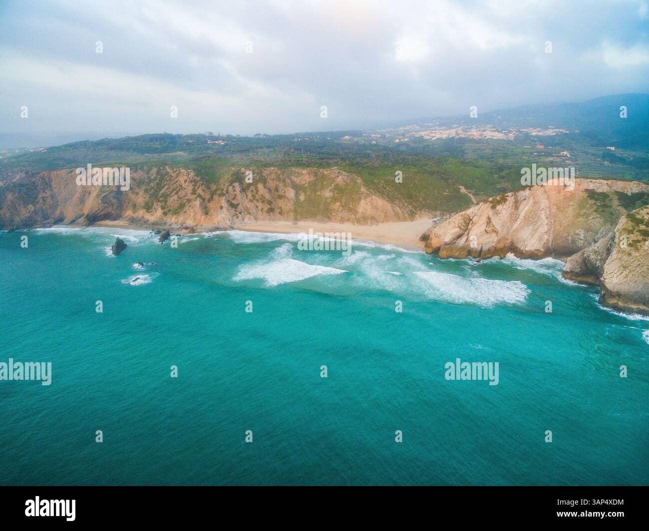Aerial drone views praia hi-res stock photography and images - Alamy