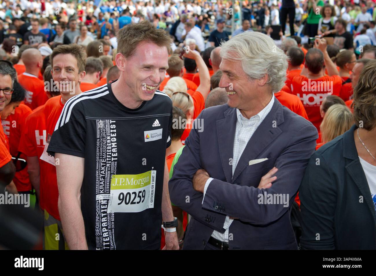 J.P. Morgan Chase Corporate Challenge Lauf 2015. 17.06.2015 Frankfurt J ...