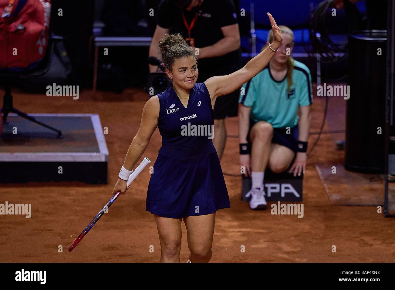 April 15, 2025, Stuttgart, Baden-Wuerttemberg, Germany: Jasmine Paulini ...