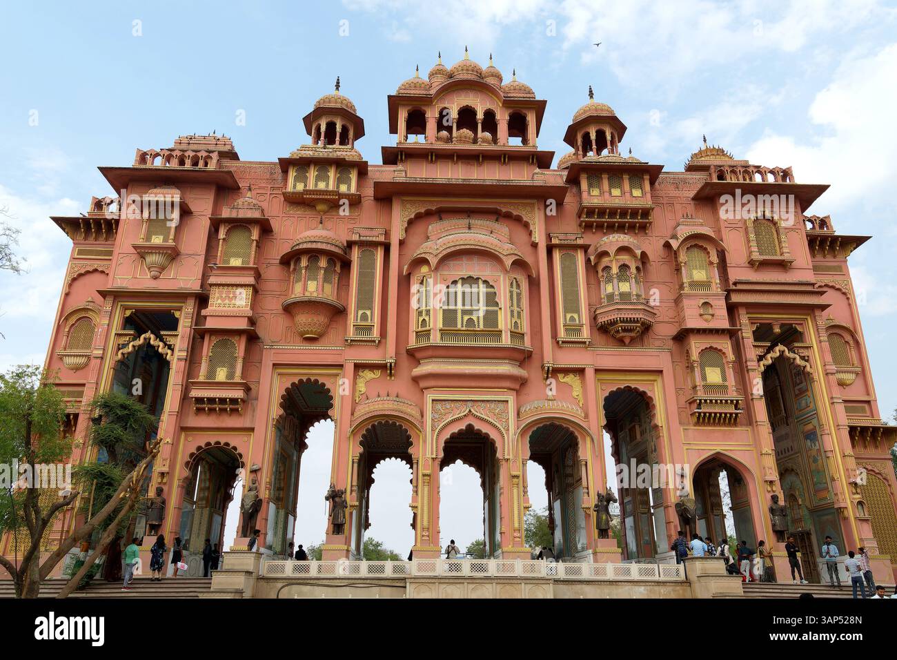 Patrika Gate, Jawahar Circle, Jaipur, Rajasthan, India, Asia Stock ...