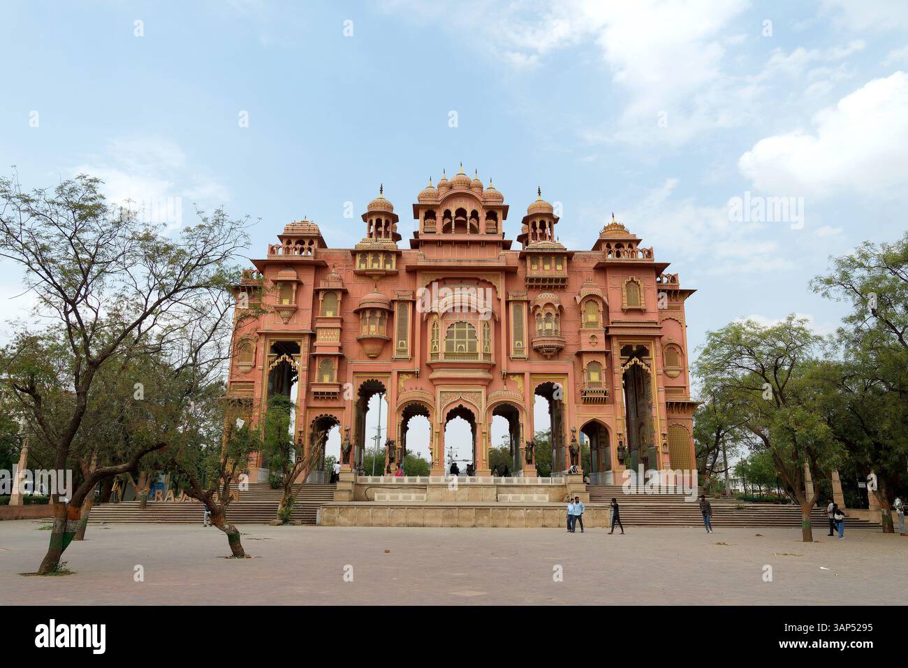 Patrika Gate, Jawahar Circle, Jaipur, Rajasthan, India, Asia Stock ...