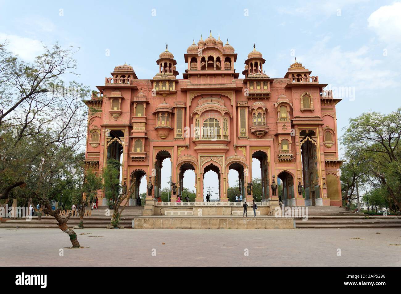 Patrika Gate, Jawahar Circle, Jaipur, Rajasthan, India, Asia Stock ...