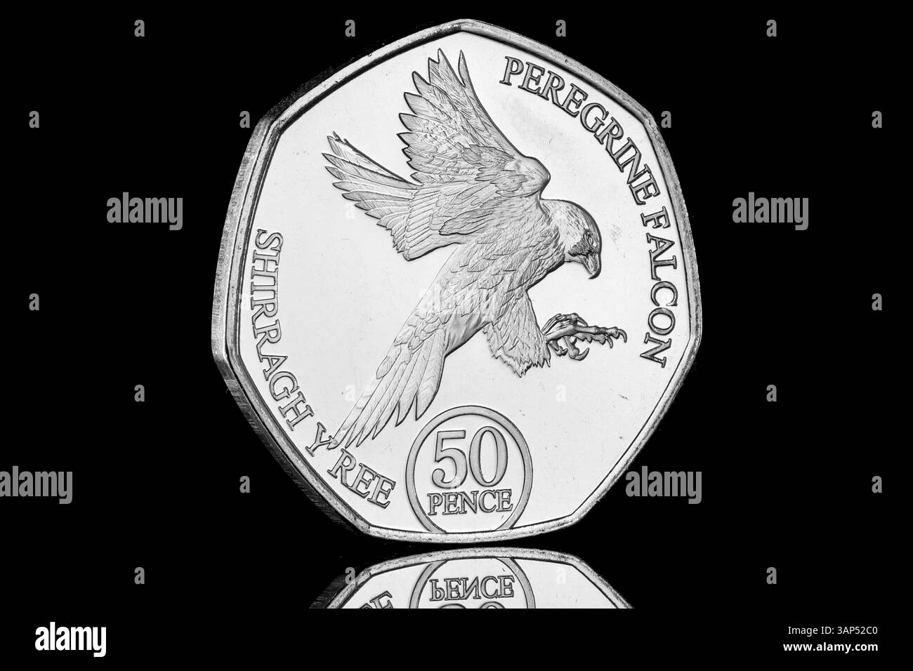 2023 Isle Of Man Manx Wildlife Trust 50p coin featuring King Charles ...