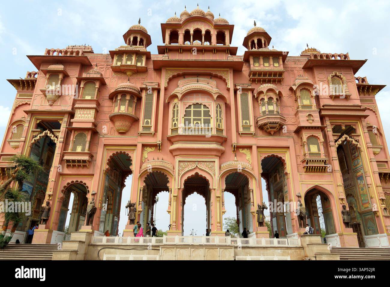 Patrika Gate, Jawahar Circle, Jaipur, Rajasthan, India, Asia Stock ...