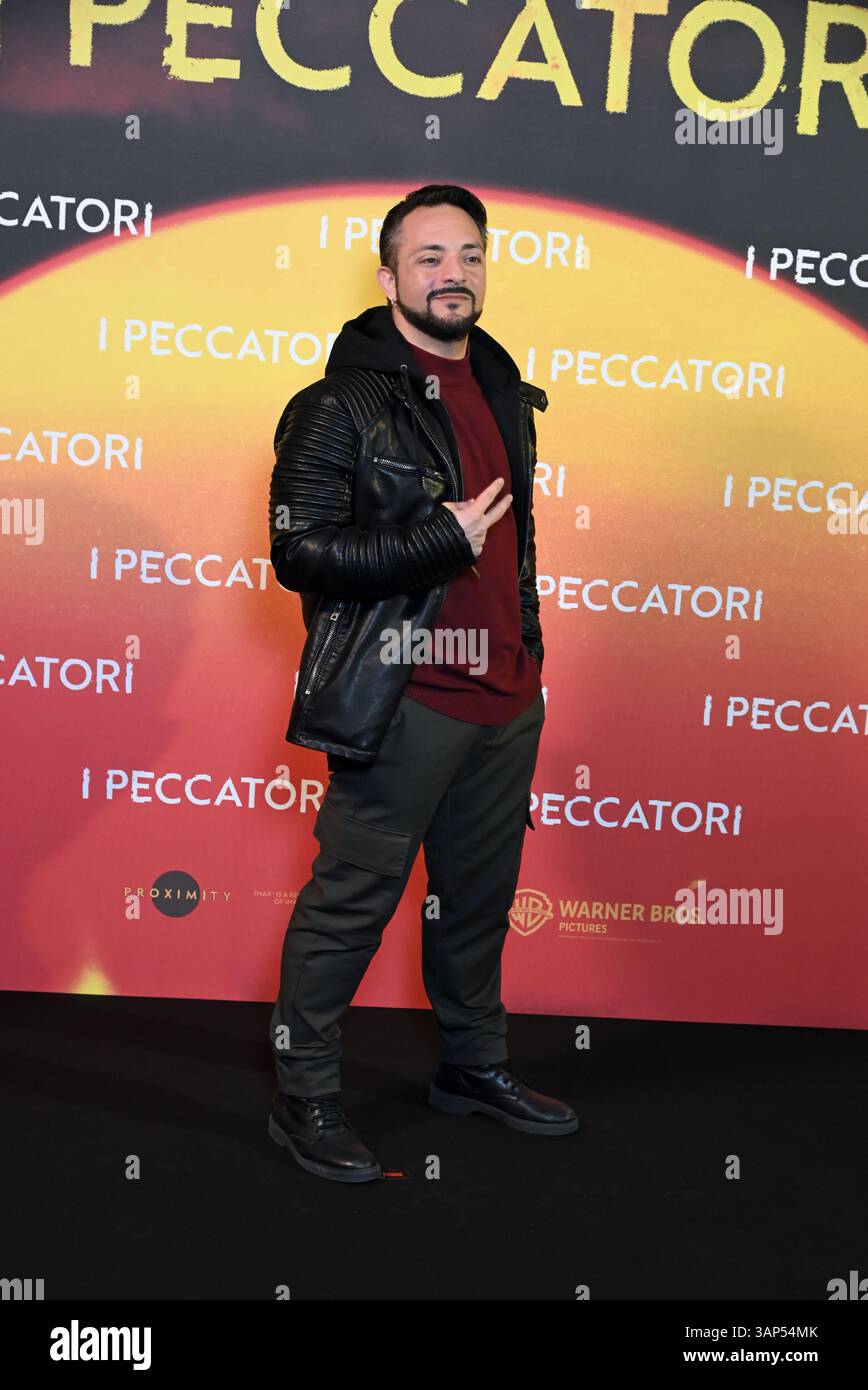 Milan, Italy. 15th Apr, 2025. Milan, film “I Peccatori” photocall ...