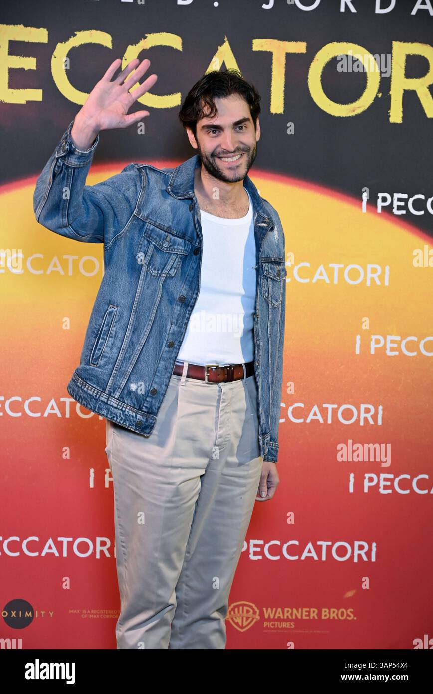 Milan, Italy. 15th Apr, 2025. Milan, film “I Peccatori” photocall ...