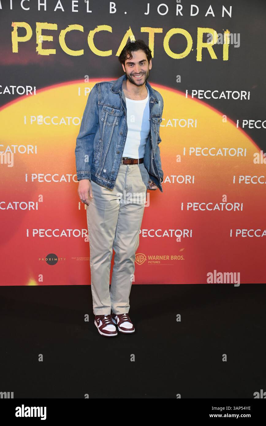 Milan, Italy. 15th Apr, 2025. Milan, film “I Peccatori” photocall ...