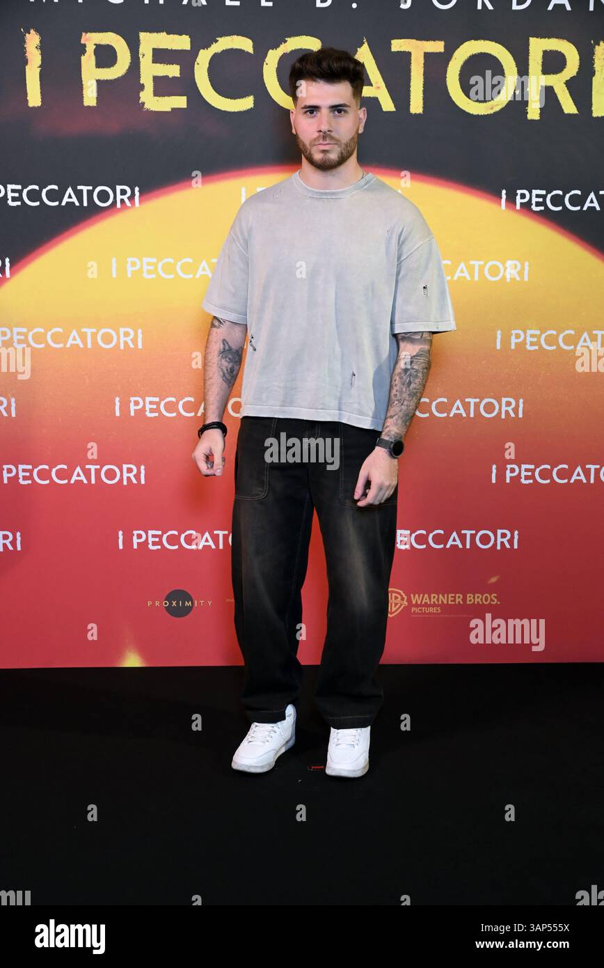 Milan, Italy. 15th Apr, 2025. Milan, film “I Peccatori” photocall ...