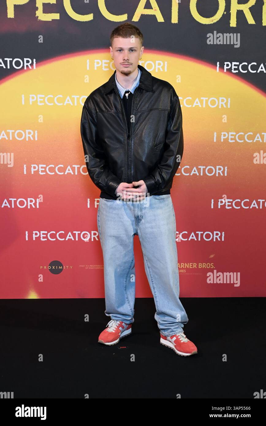 Milan, Italy. 15th Apr, 2025. Milan, film “I Peccatori” photocall ...