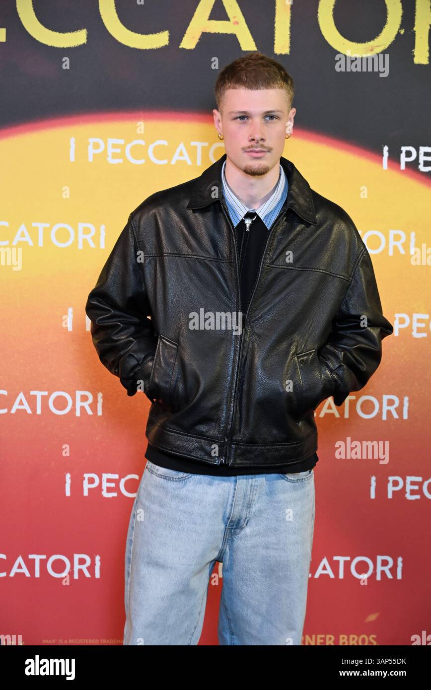 Milan, Italy. 15th Apr, 2025. Milan, film “I Peccatori” photocall ...