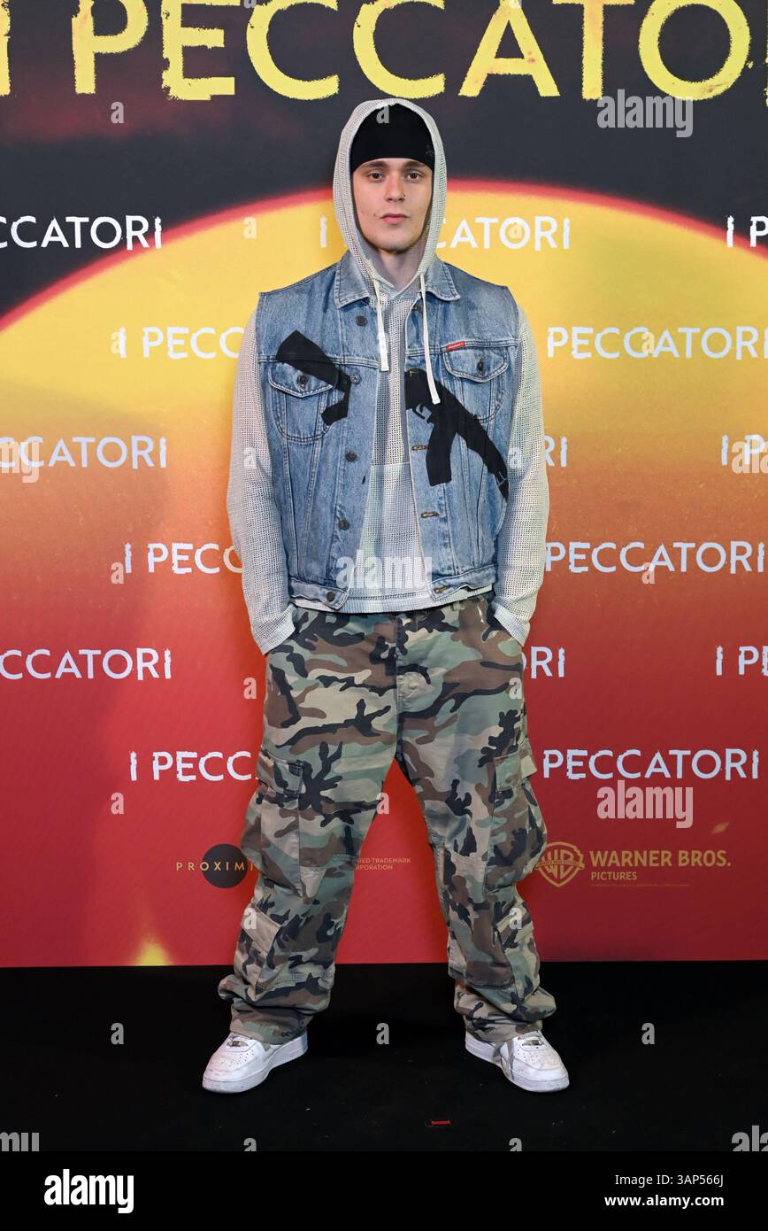 Milan, Italy. 15th Apr, 2025. Milan, film “I Peccatori” photocall ...