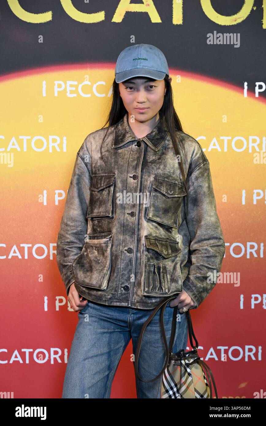 Milan, Italy. 15th Apr, 2025. Milan, film “I Peccatori” photocall ...